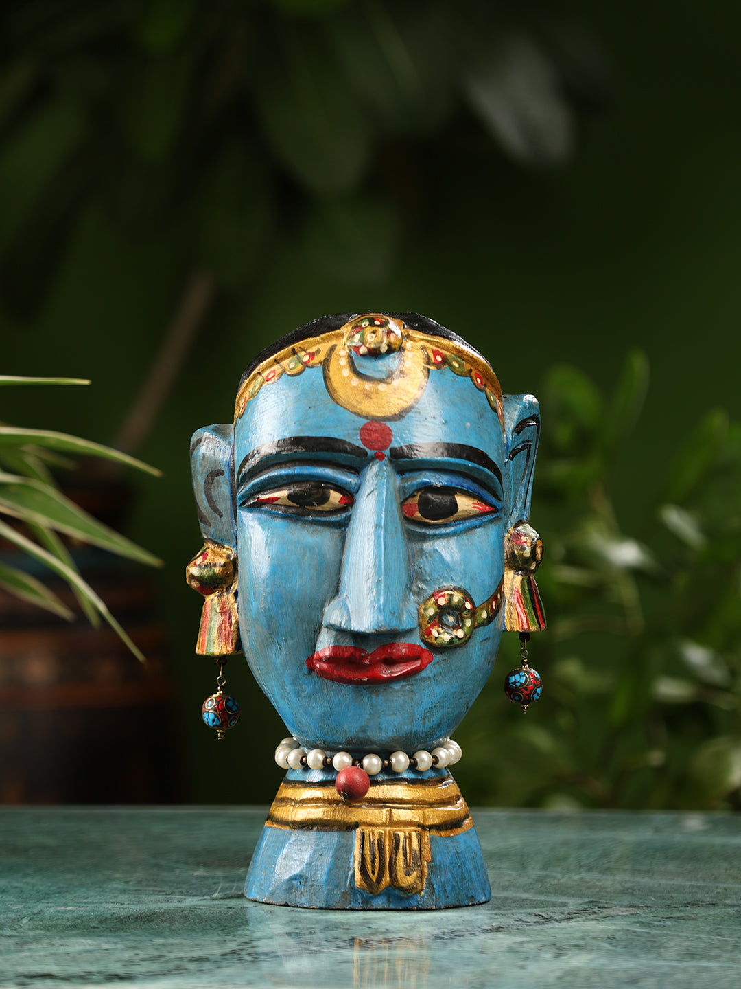 Maa Amba - Wooden Sculpture – Revive Home