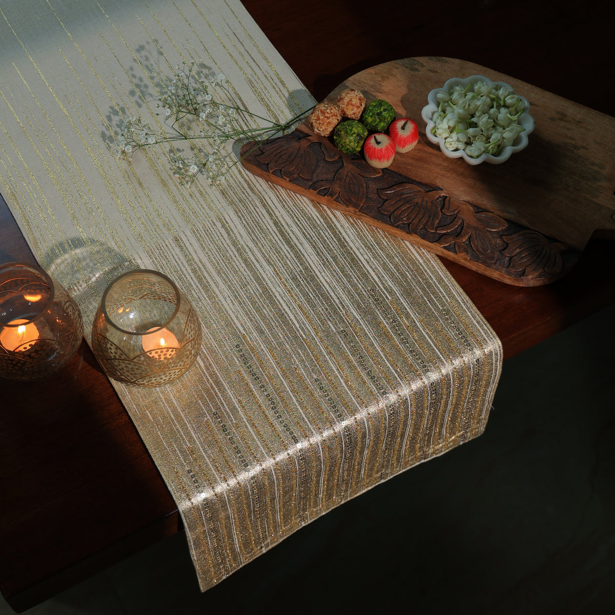 Gold Foil Table Runner – Revive Home