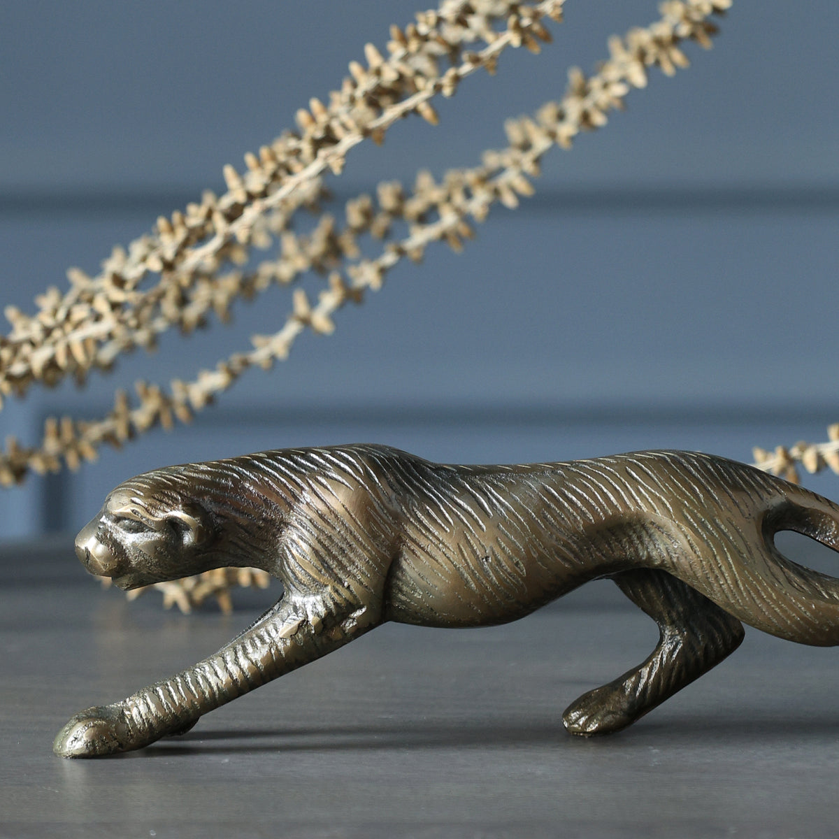 Rustic Finish Puma Statue – Revive Home