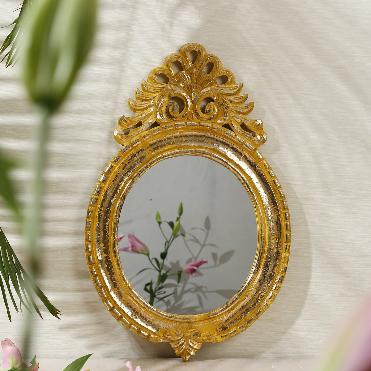 Mirror - Yellow with Gold foiling – Revive Home