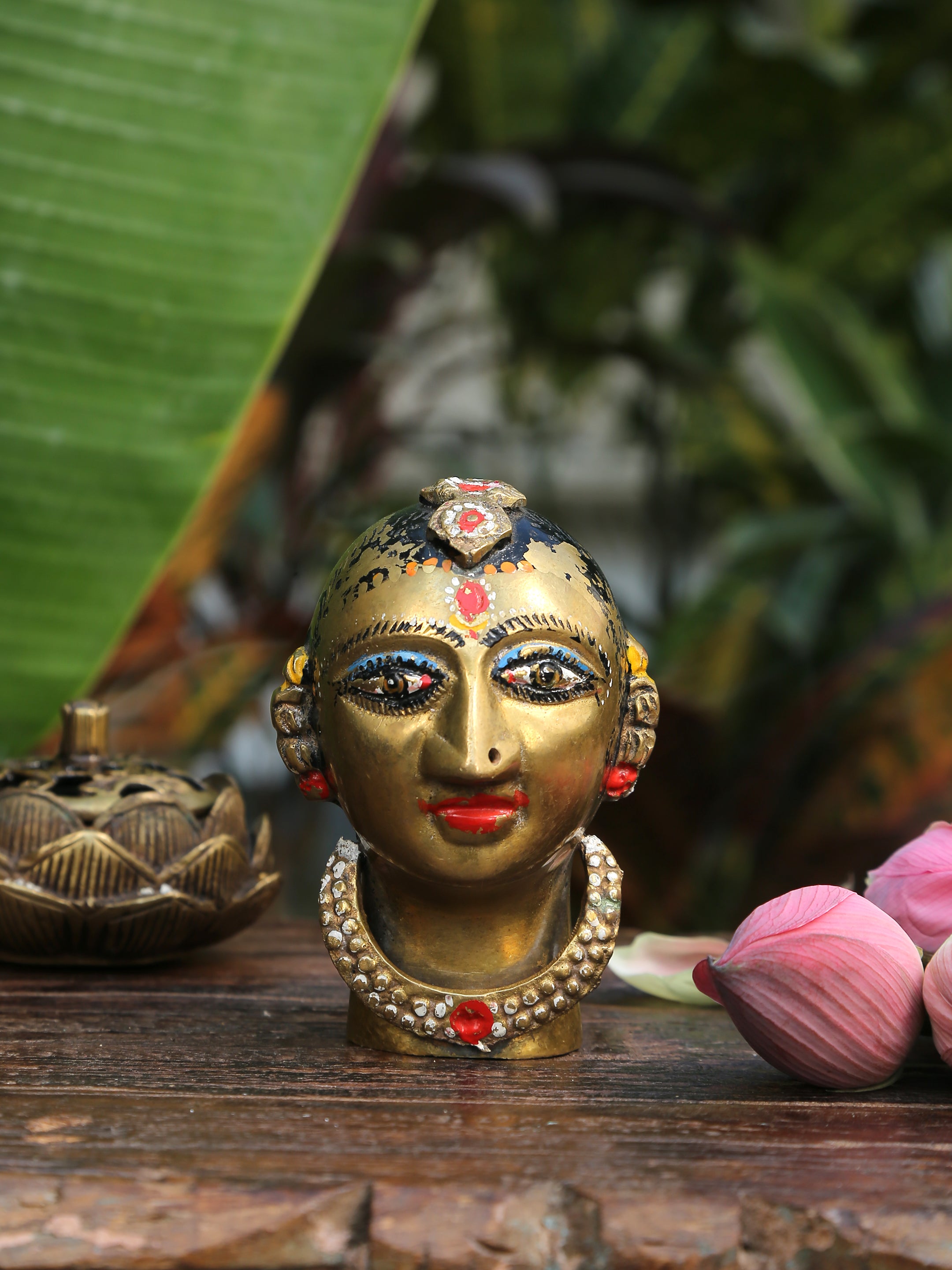 Assorted Ma Amba Face Statue Handmade By Artisans from Rajasthan ...