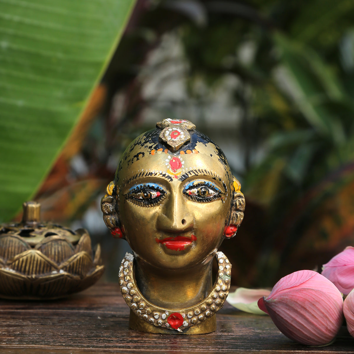 Assorted Ma Amba Face Statue Handmade By Artisans from Rajasthan ...